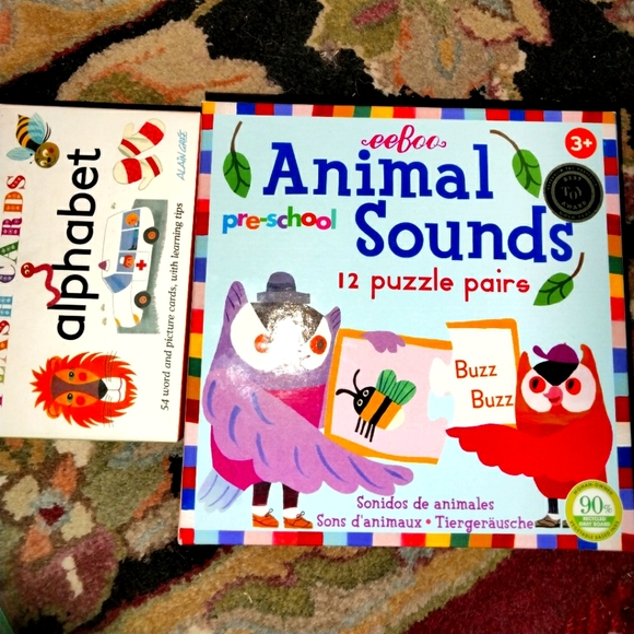 Eeboo | Toys | Alphabet Animal Preschool Gift Set New | Poshmark